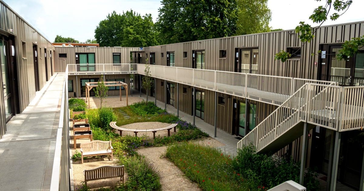 Duurzame appartementen met een ontmoetingsruimte én tuin